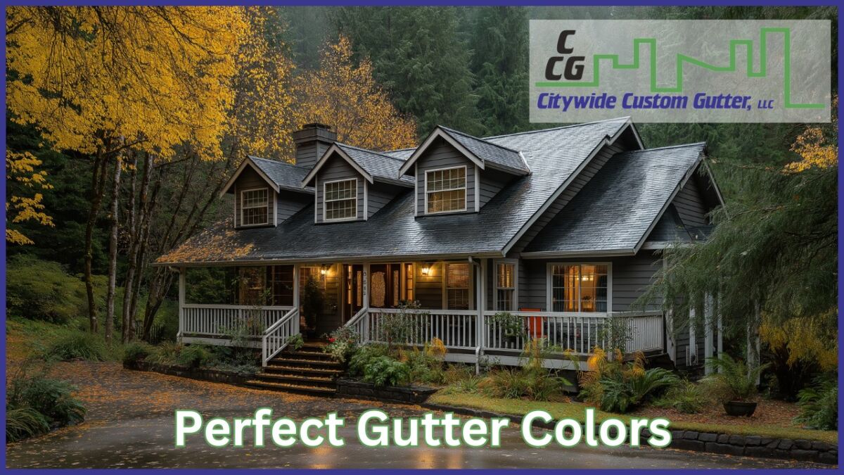 How to Choose the Perfect Gutter Colors for Your Home's Exterior